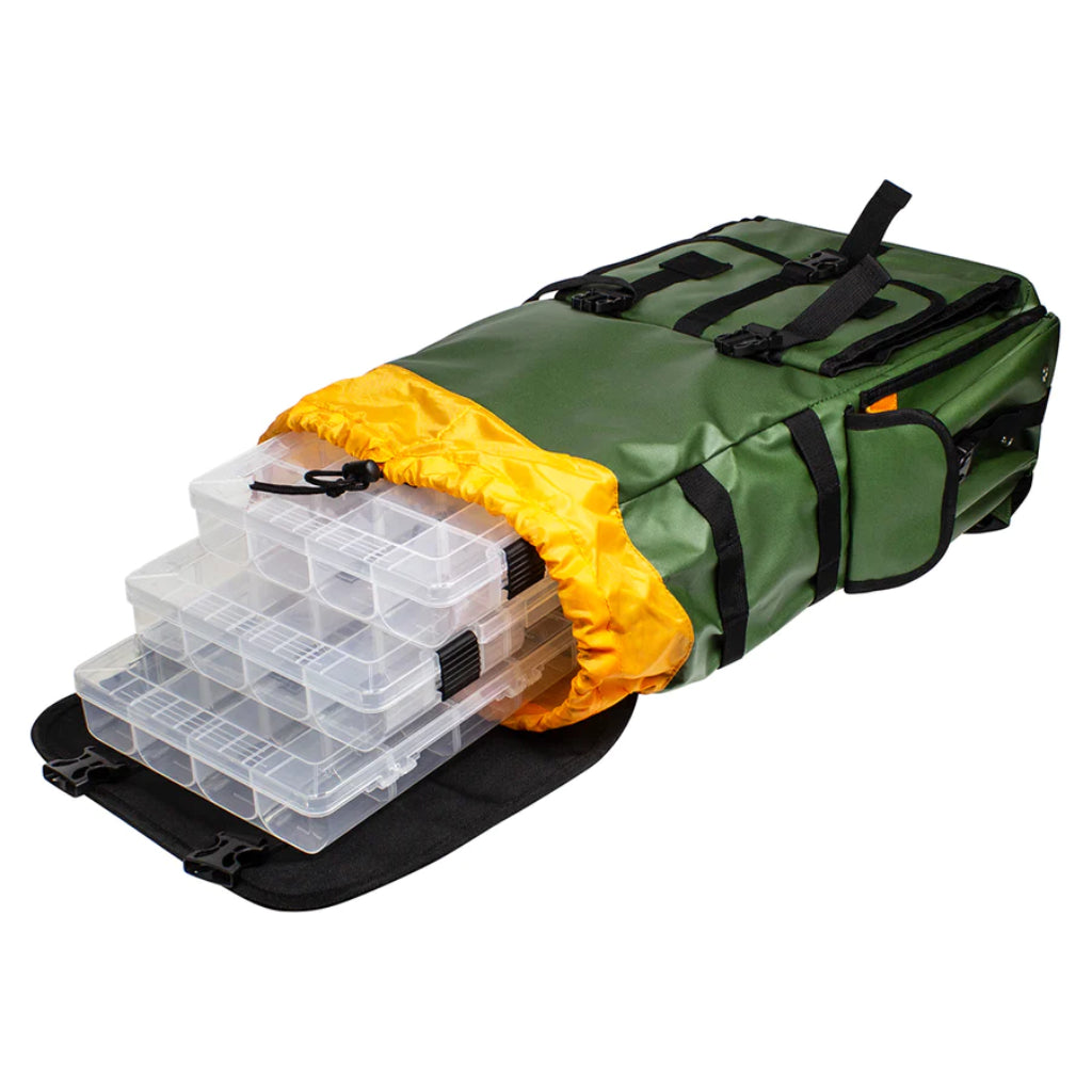 Lunkerhunt Tackle Backpack - Green | Natural Sports – Natural Sports ...