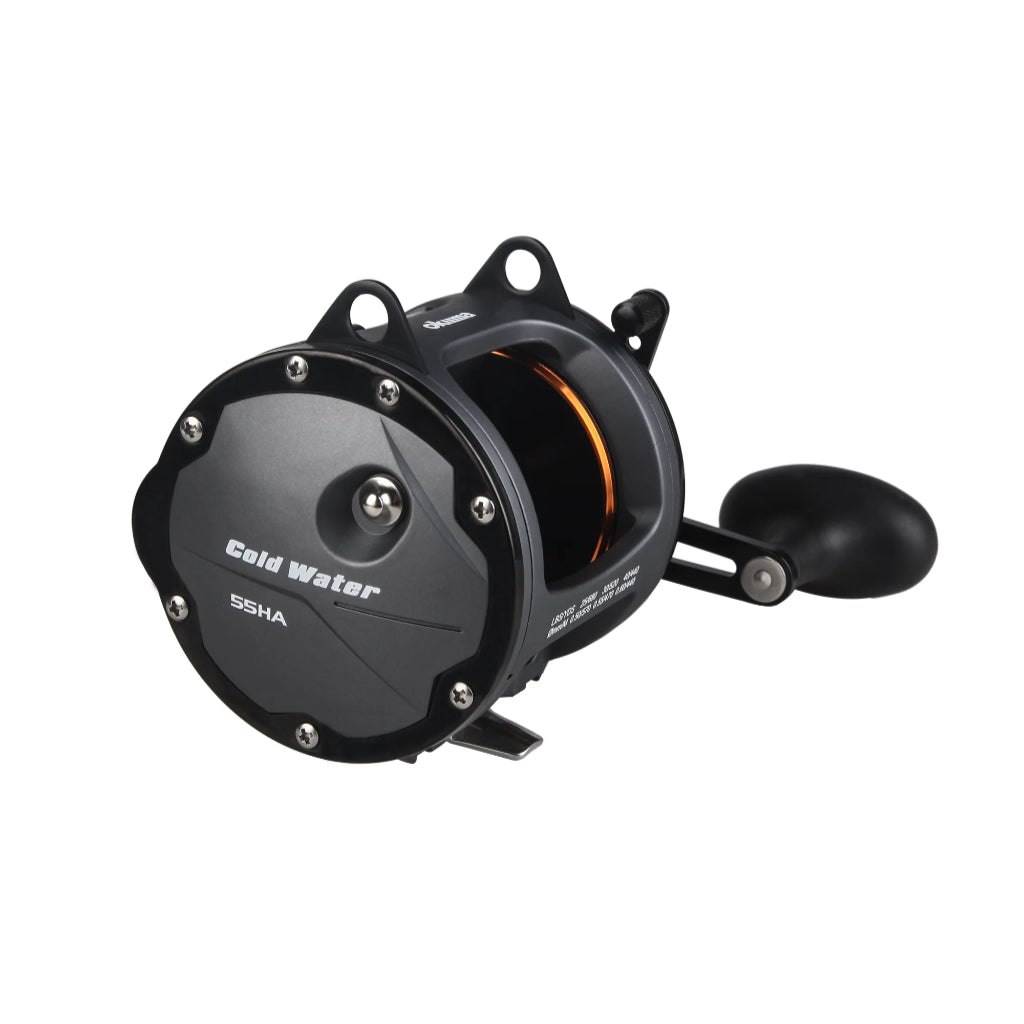 Okuma Cold Water "A" Wire Line Level Wind Reel – Natural Sports - The ...