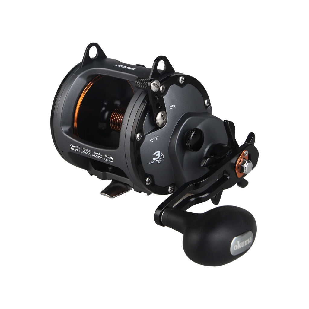 Okuma Cold Water "A" Wire Line Level Wind Reel — Natural Sports - The ...