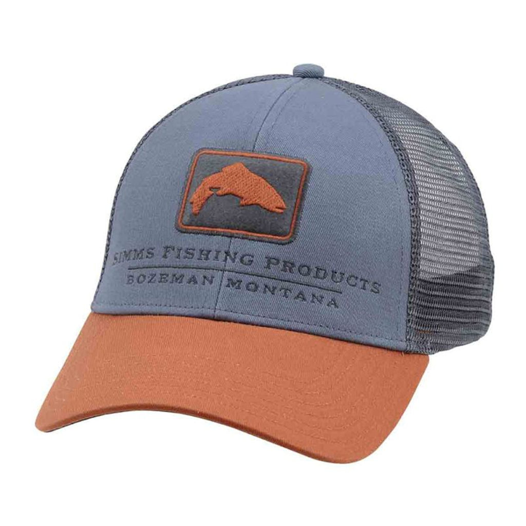 Simms Trout Icon Trucker Fishing Hat – Natural Sports - The Fishing Store